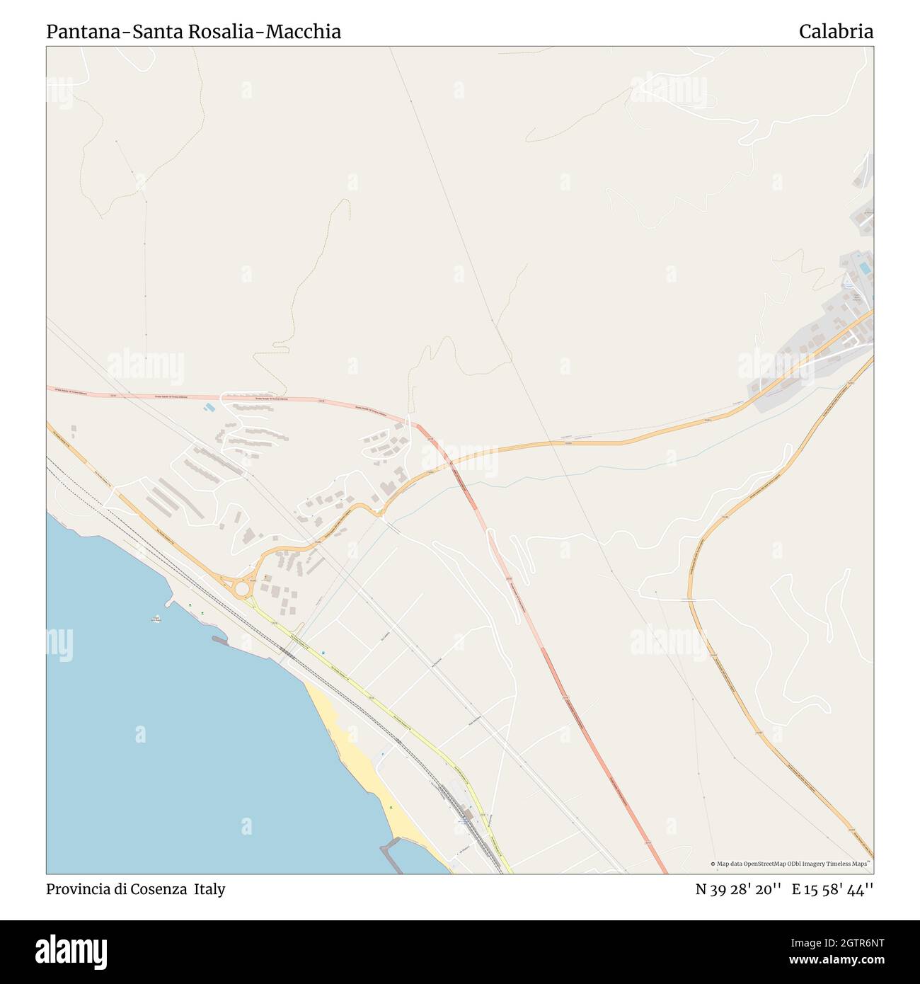 Map of rosalia hi-res stock photography and images - Alamy
