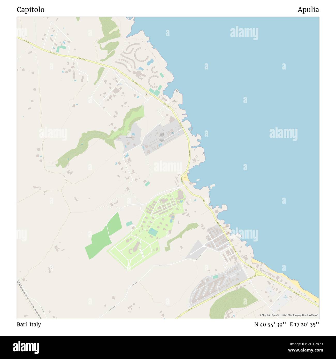 Bari map Cut Out Stock Images & Pictures - Alamy