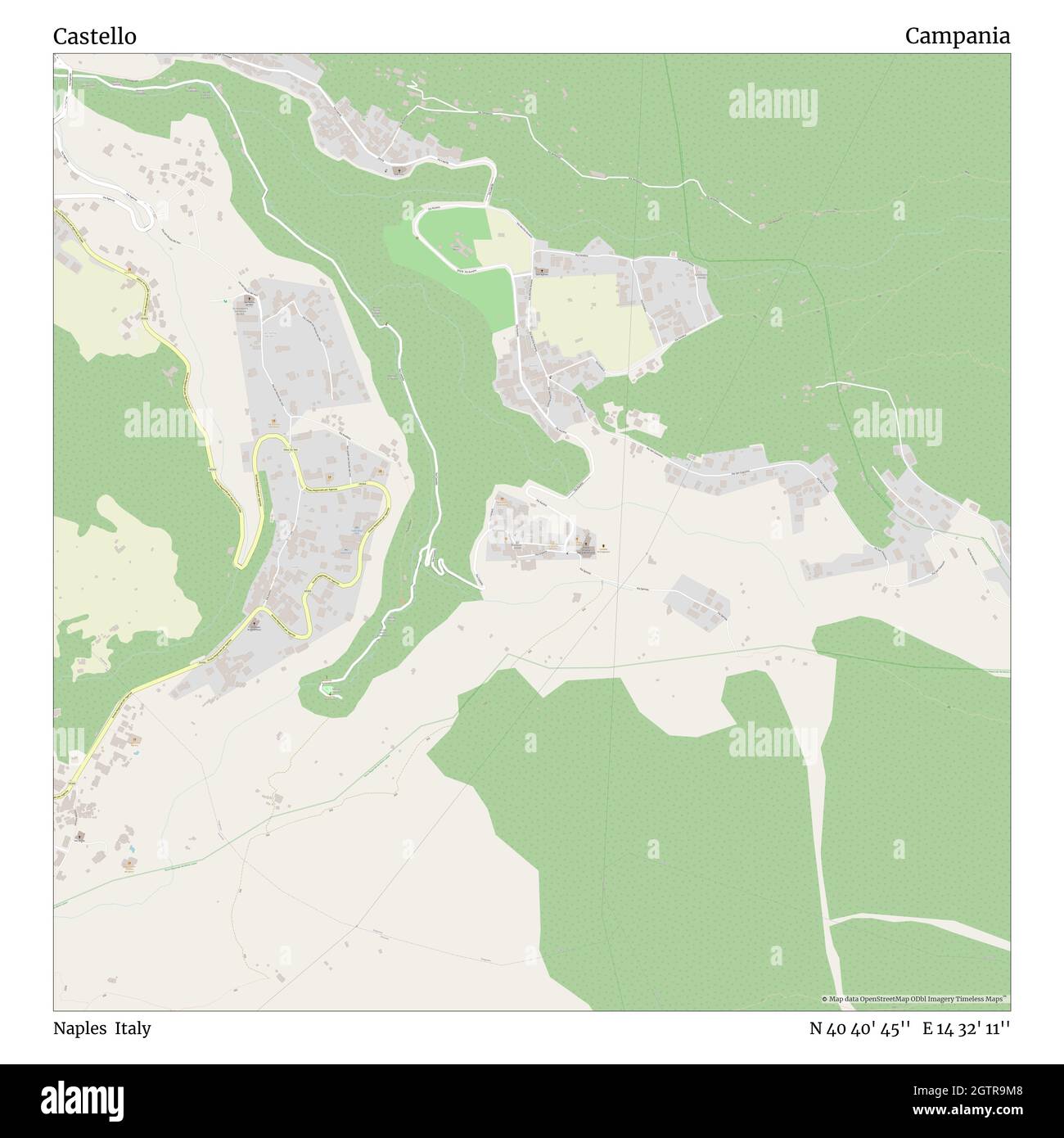 Castello plan map Cut Out Stock Images & Pictures - Alamy