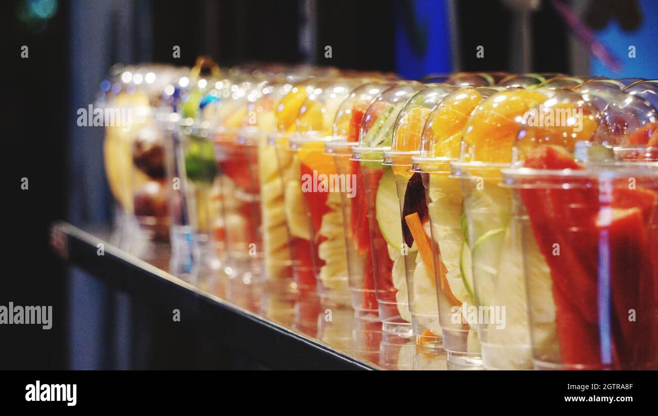 Plastic Fruit Display High Resolution Stock Photography and Images - Alamy