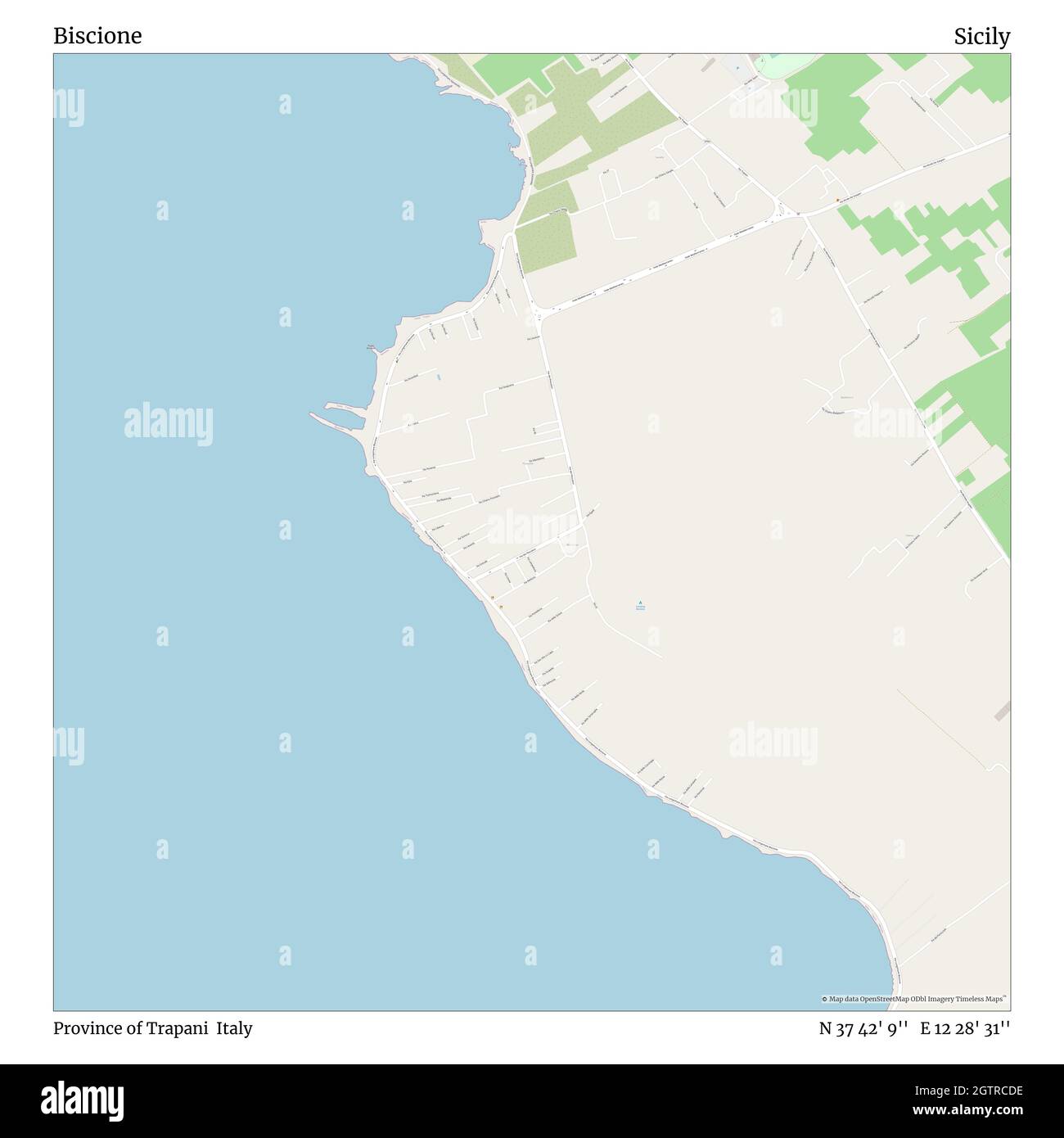 Trapani province map hi-res stock photography and images - Alamy