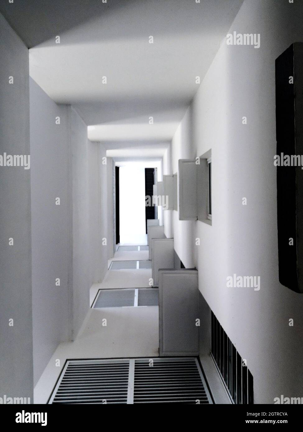 Artificial architecture corridor hi-res stock photography and images ...