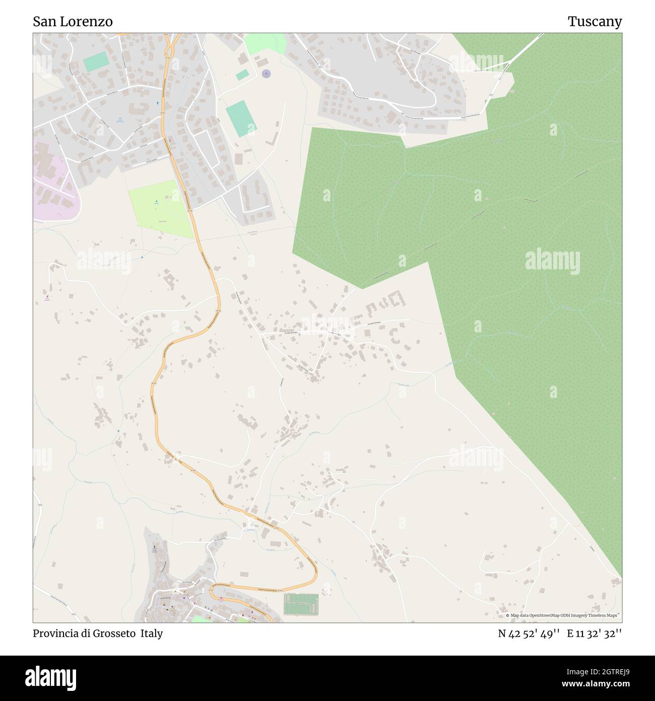 Map of grosseto hi-res stock photography and images - Alamy