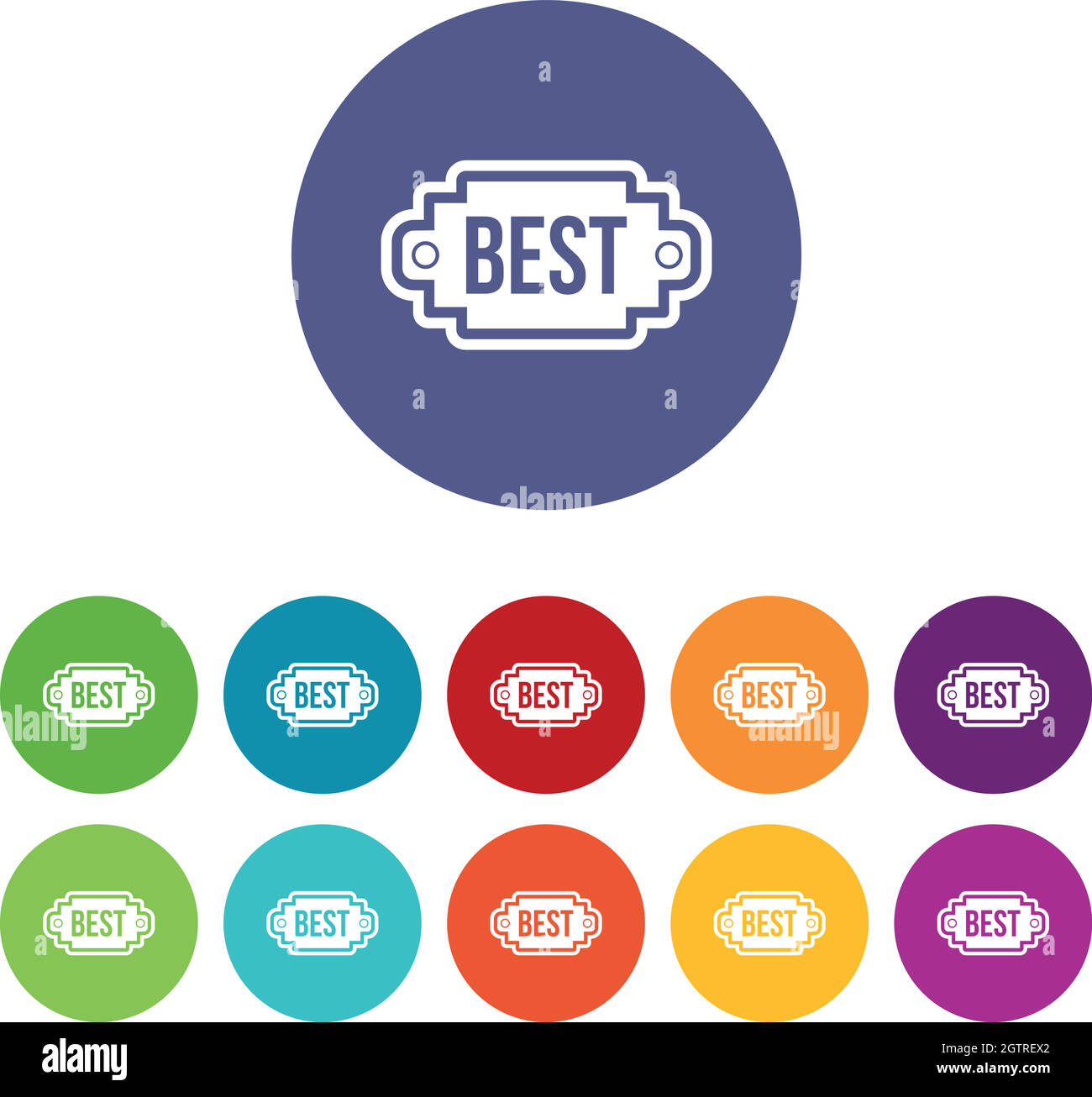 Best label set icons Stock Vector Image & Art - Alamy