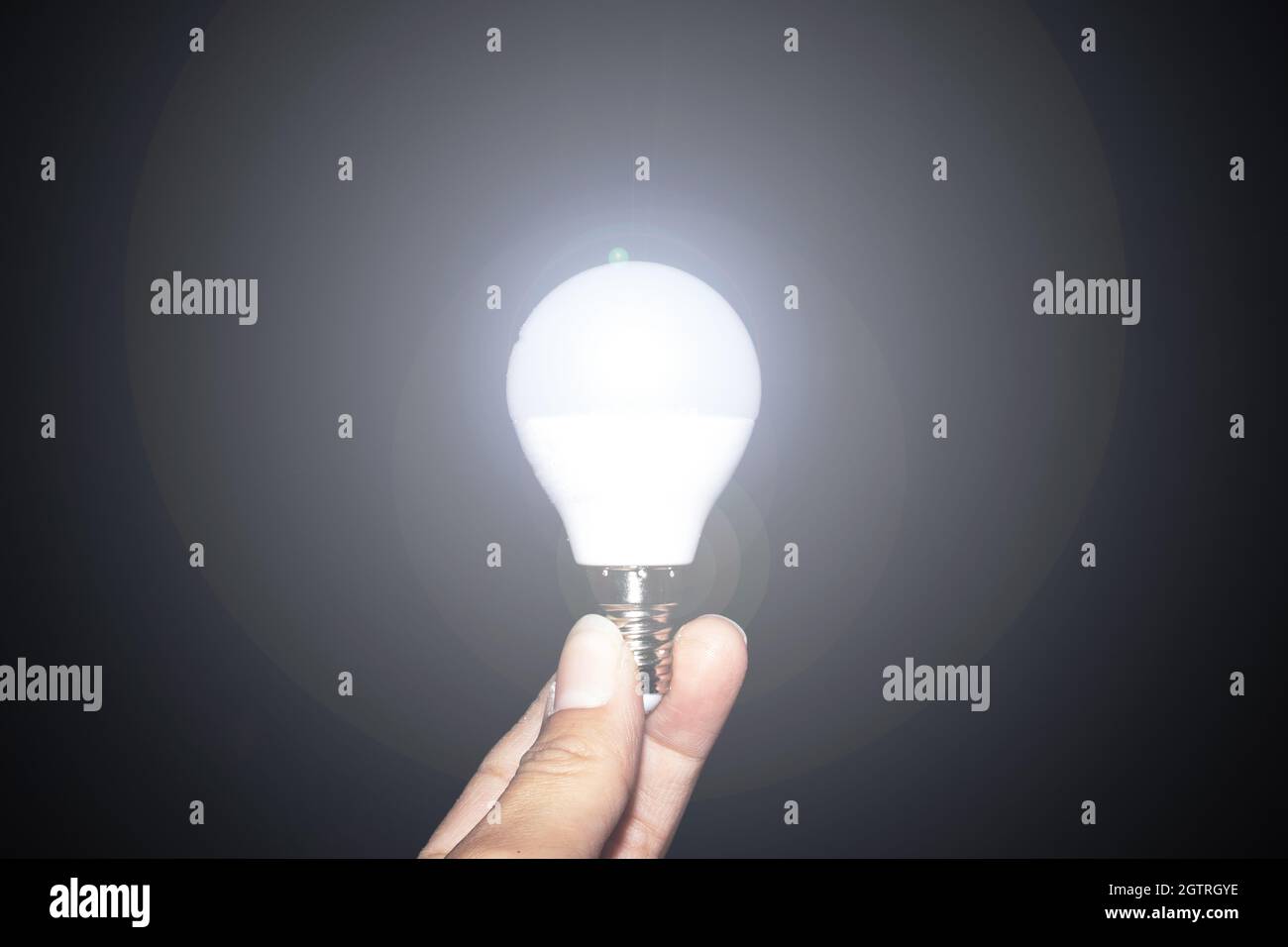 Spherical lightbulb hi-res stock photography and images - Alamy