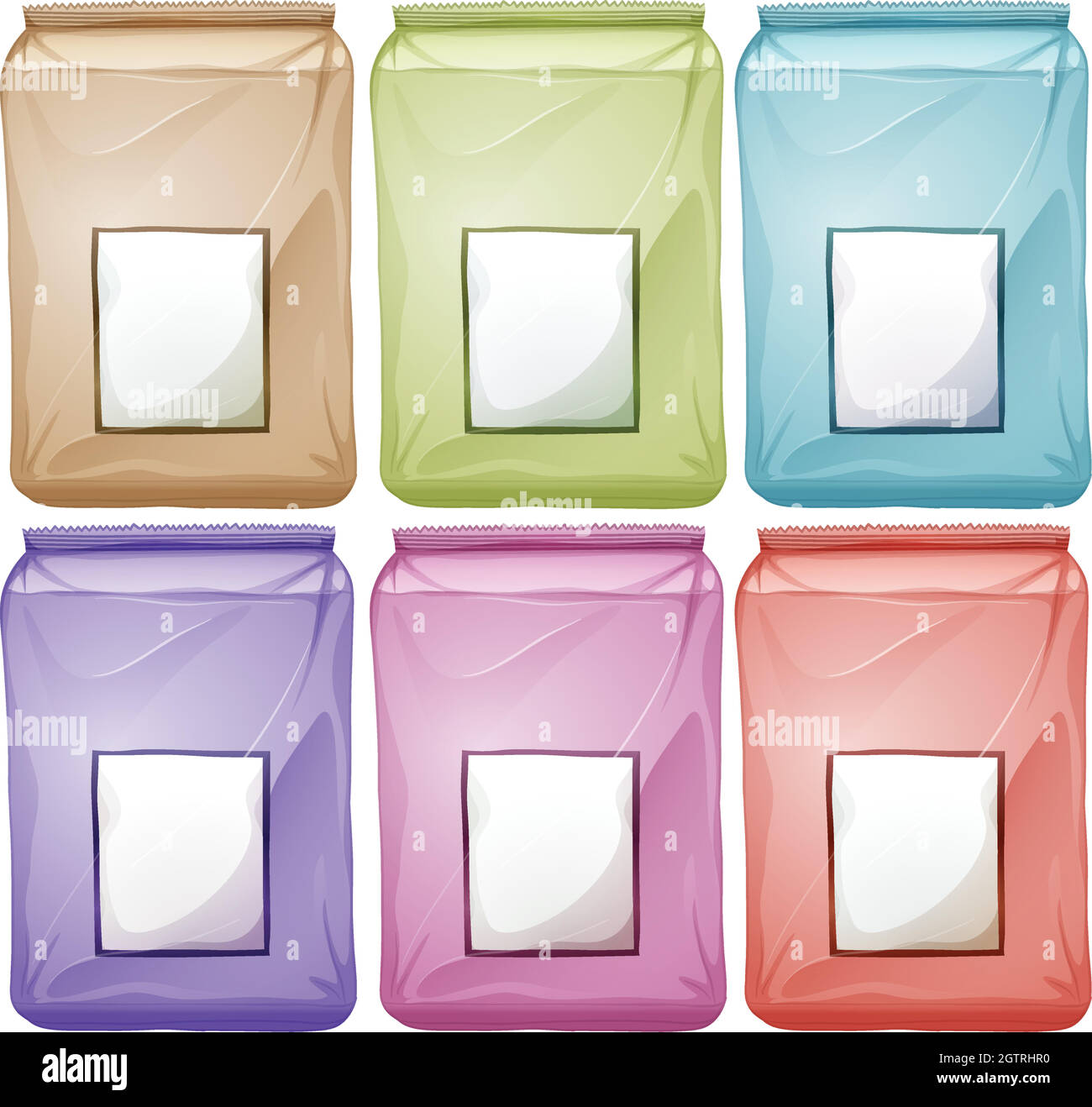 Bags in different colors Stock Vector Image & Art - Alamy