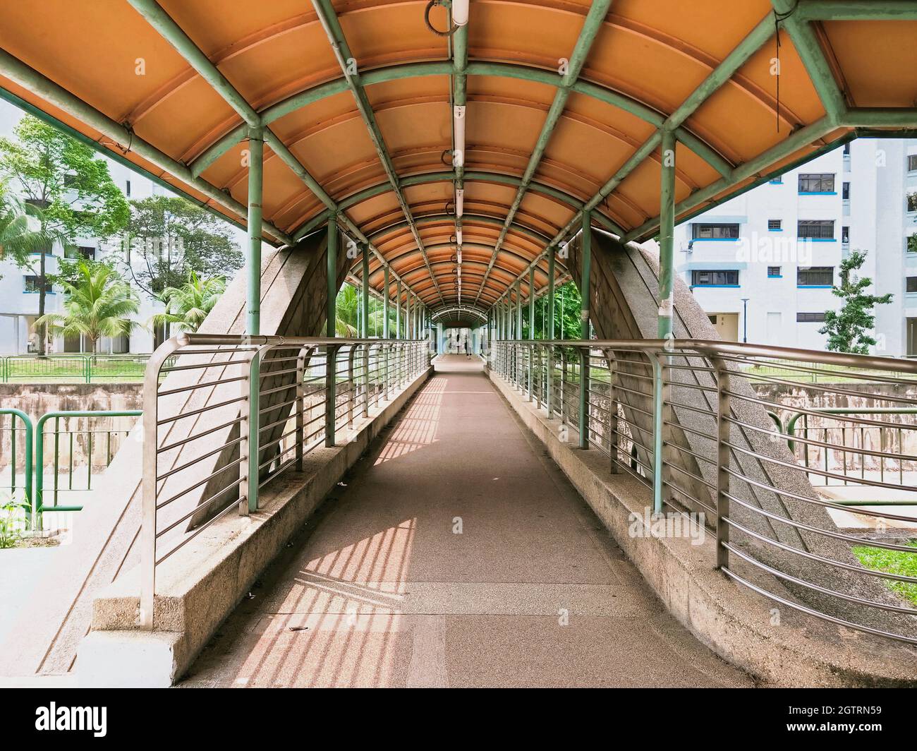 Singapore green corridor hi-res stock photography and images - Alamy