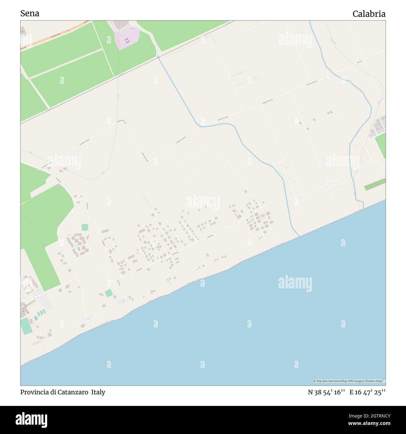 Map of catanzaro hi-res stock photography and images - Alamy