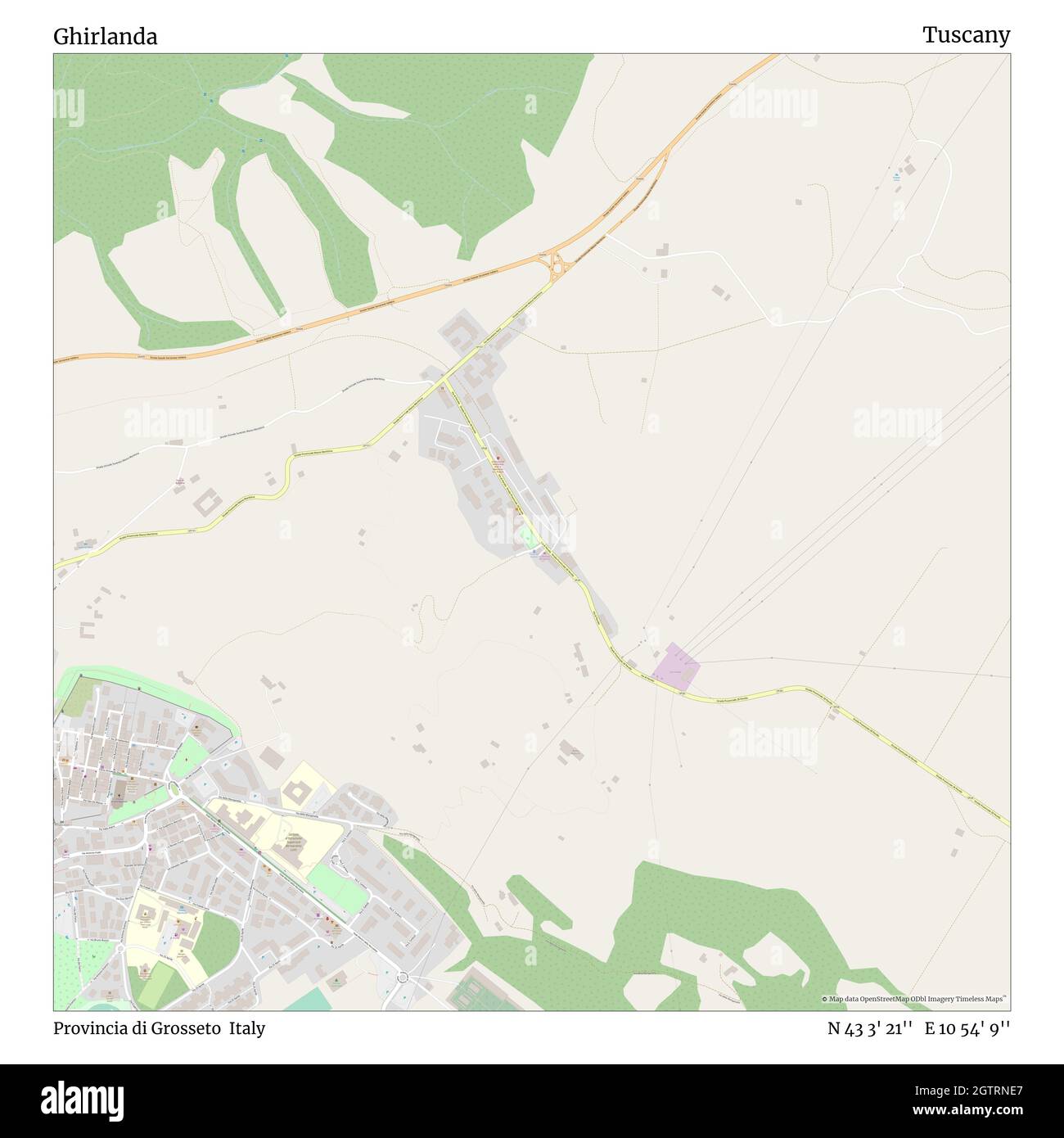 Map of grosseto hi-res stock photography and images - Alamy