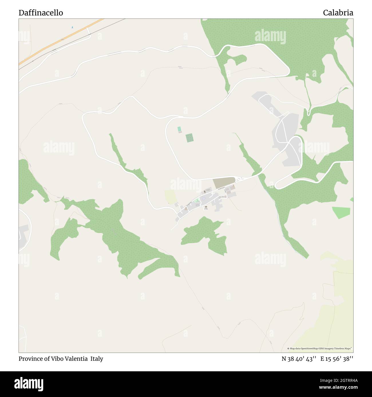 Map of vibo valentia hi-res stock photography and images - Alamy