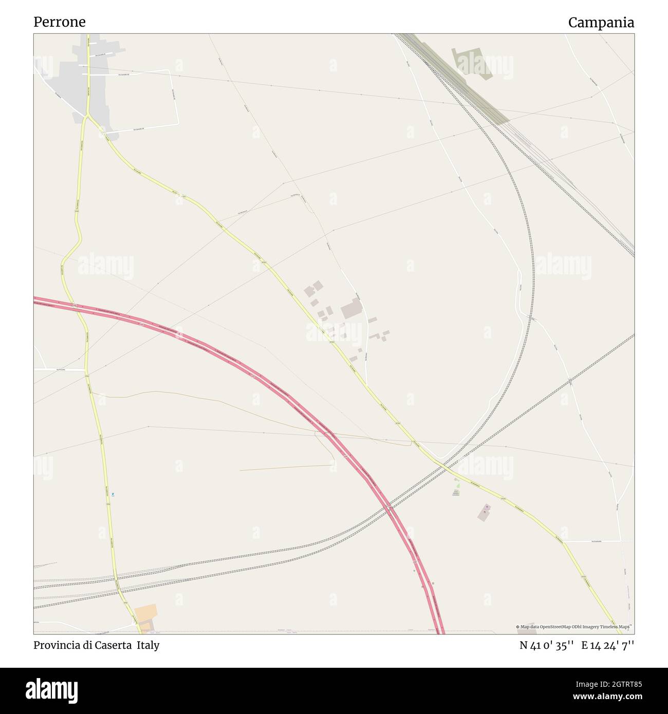 Perrone, Provincia di Caserta, Italy, Campania, N 41 0' 35'', E 14 24 ...
