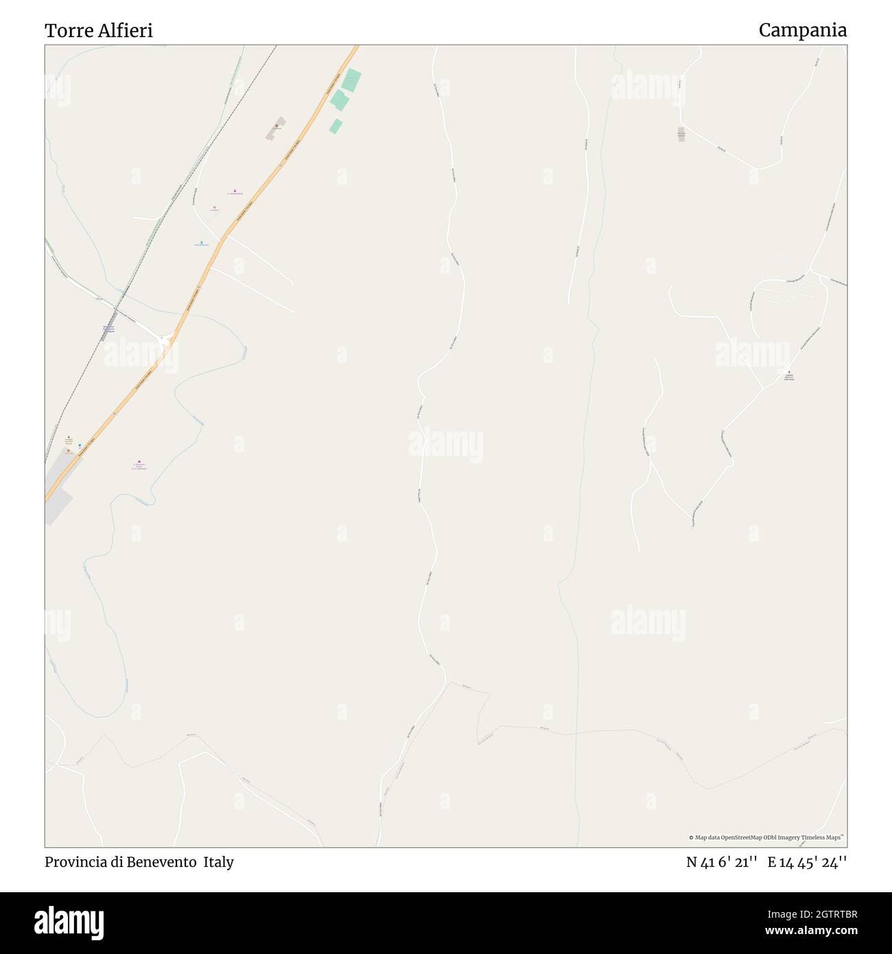 Torre Alfieri, Provincia di Benevento, Italy, Campania, N 41 6' 21'', E ...