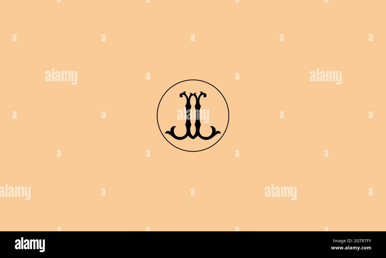 letters jj logo design with negative space effect for illustration use ...