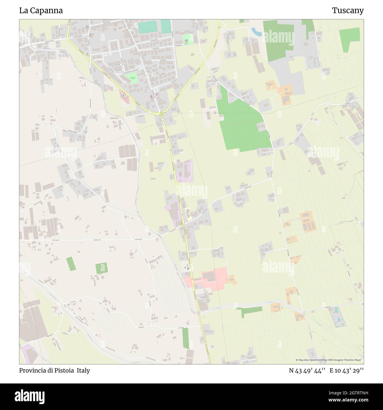 Map of pistoia hi-res stock photography and images - Alamy