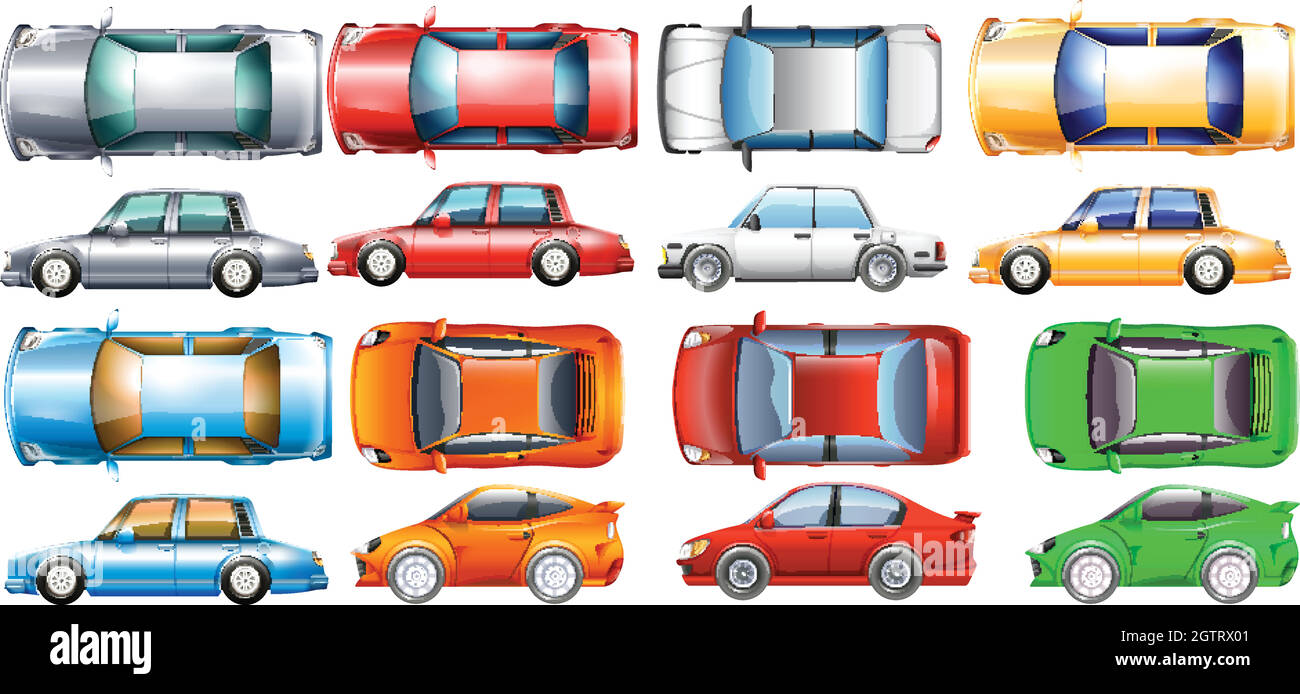 Car colors Stock Vector Images - Alamy