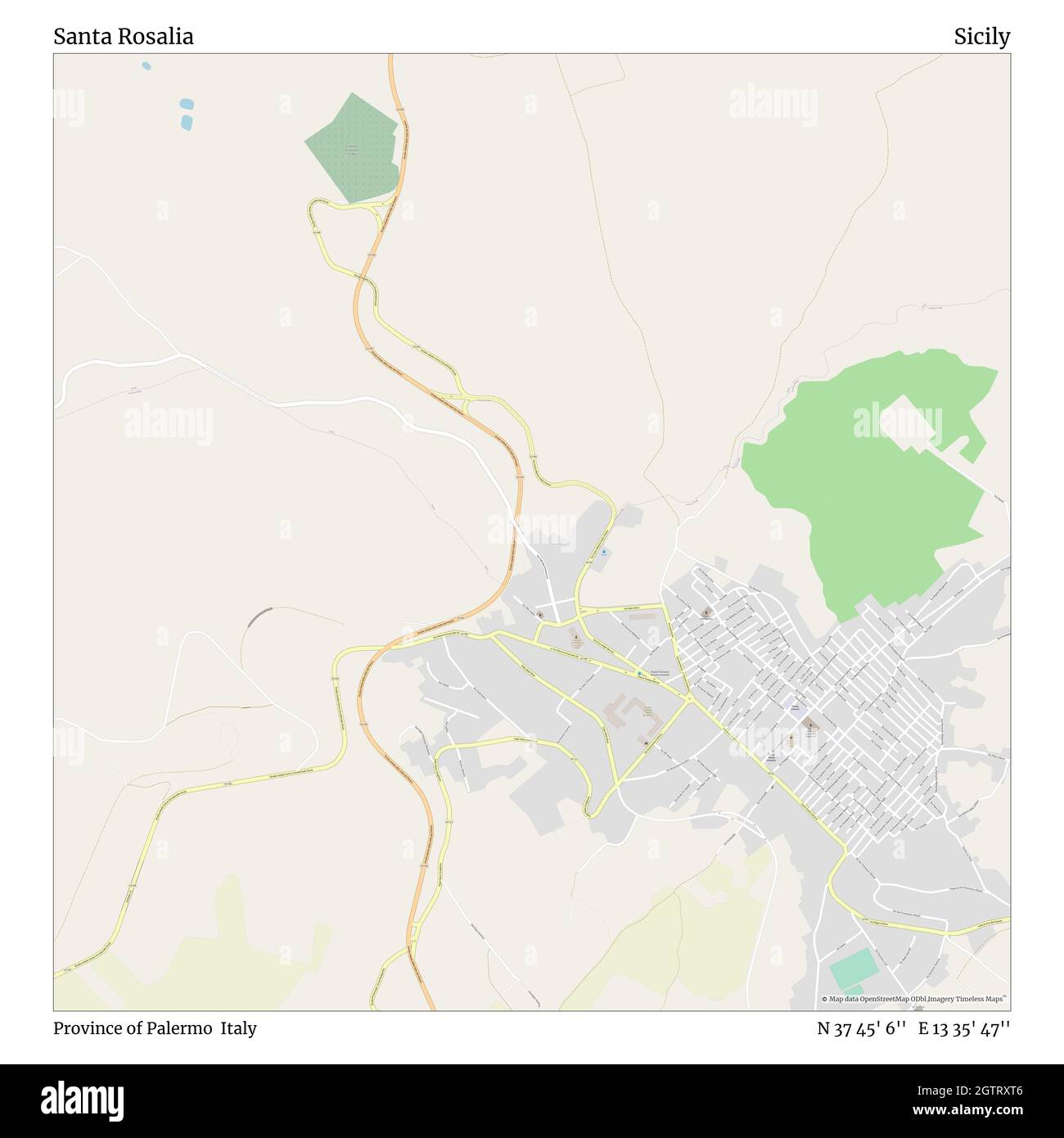 Map of rosalia hi-res stock photography and images - Alamy