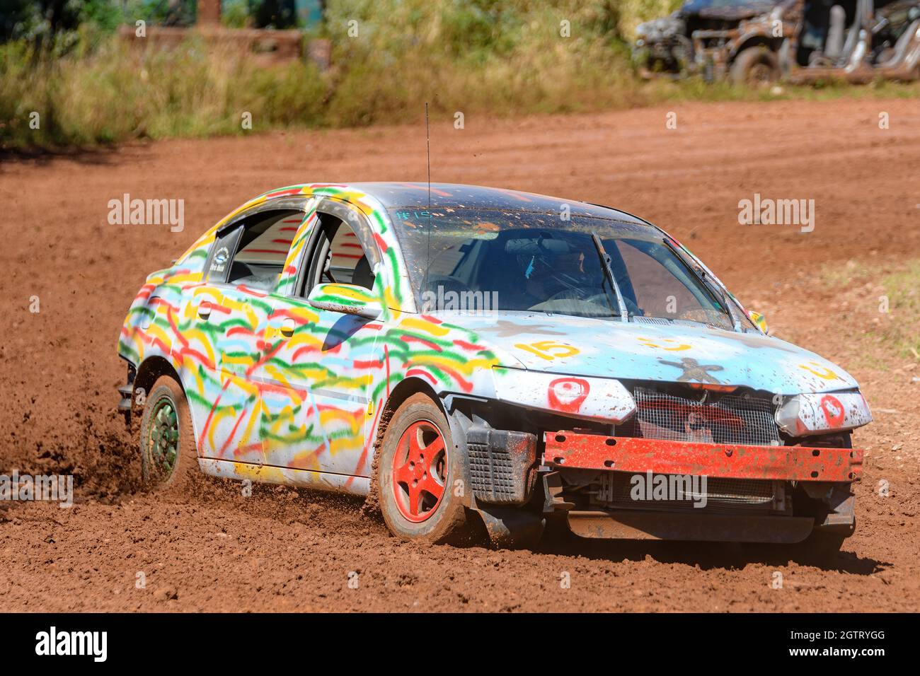 Wet Race Track High Resolution Stock Photography and Images - Alamy
