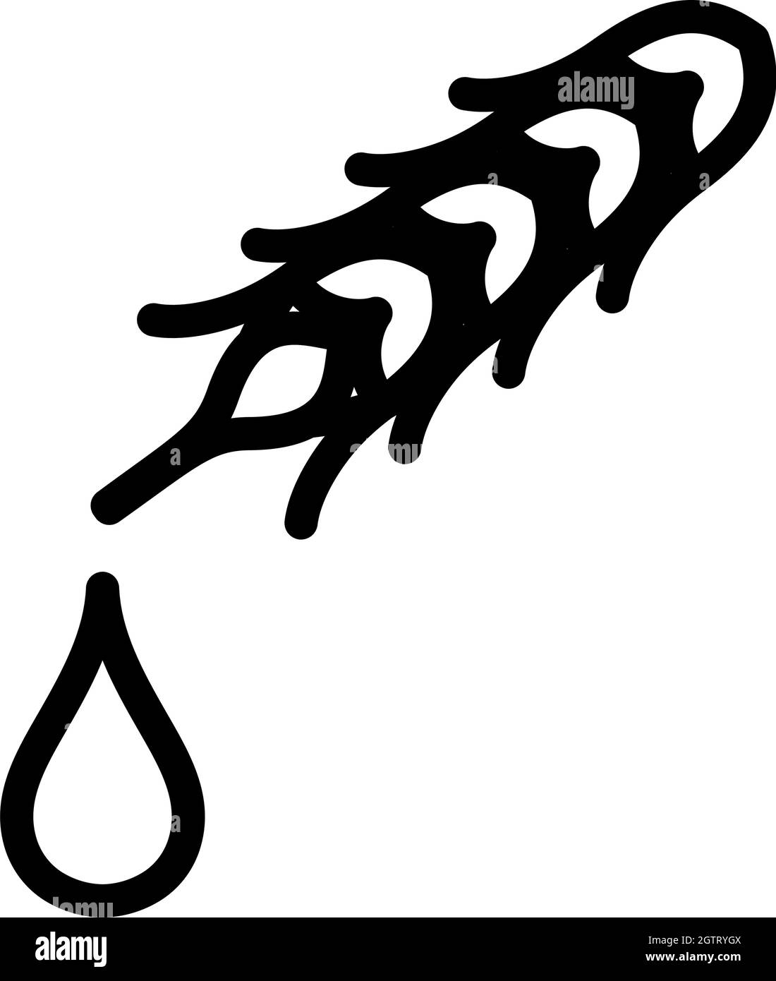 Drop of gold Black and White Stock Photos & Images - Alamy