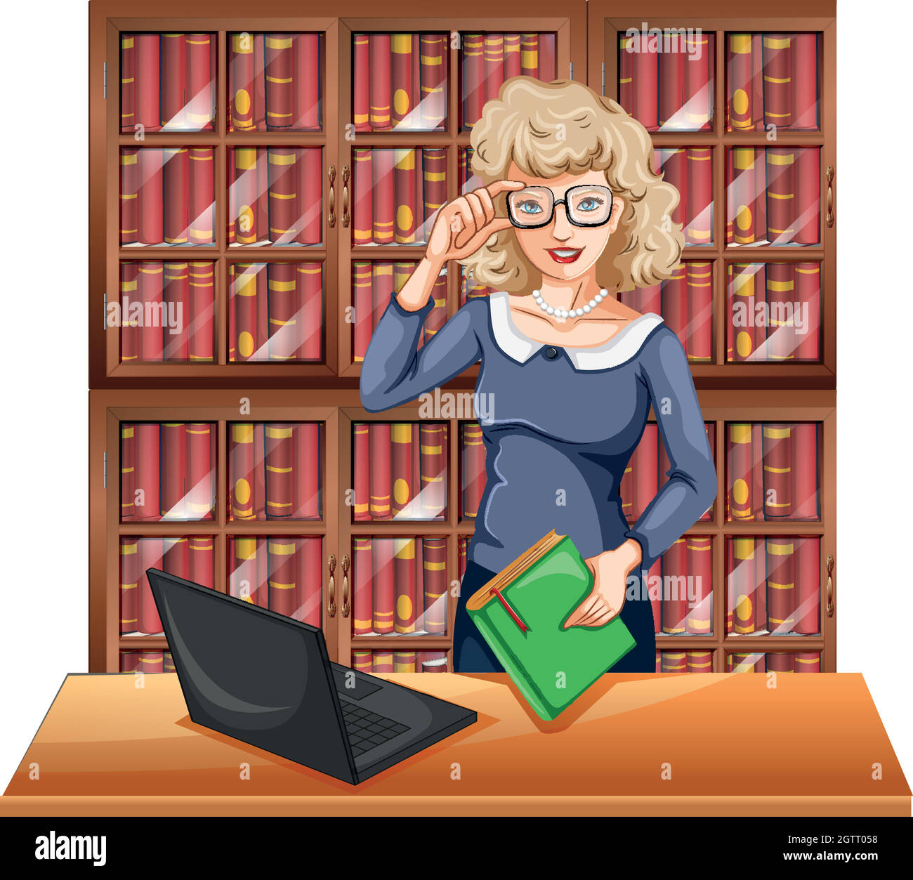 Drawing library Stock Vector Images - Alamy