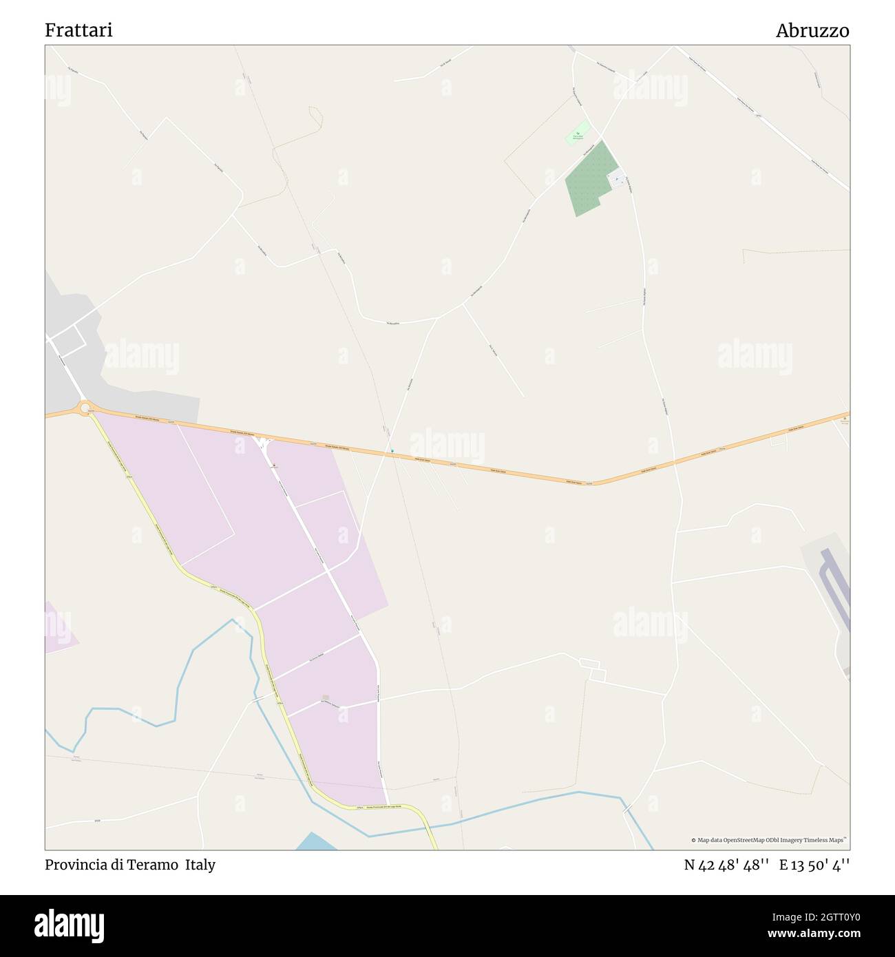 Frattari, Provincia di Teramo, Italy, Abruzzo, N 42 48' 48'', E 13 50 ...