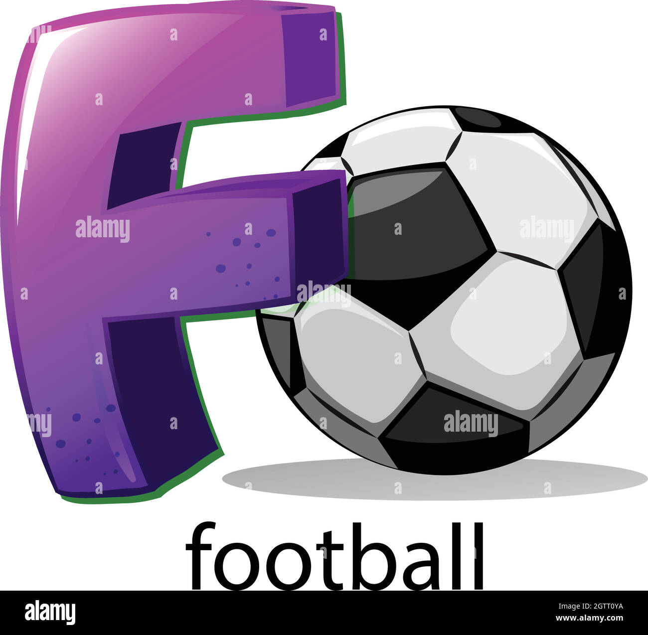 Letter f drawing Stock Vector Images - Alamy