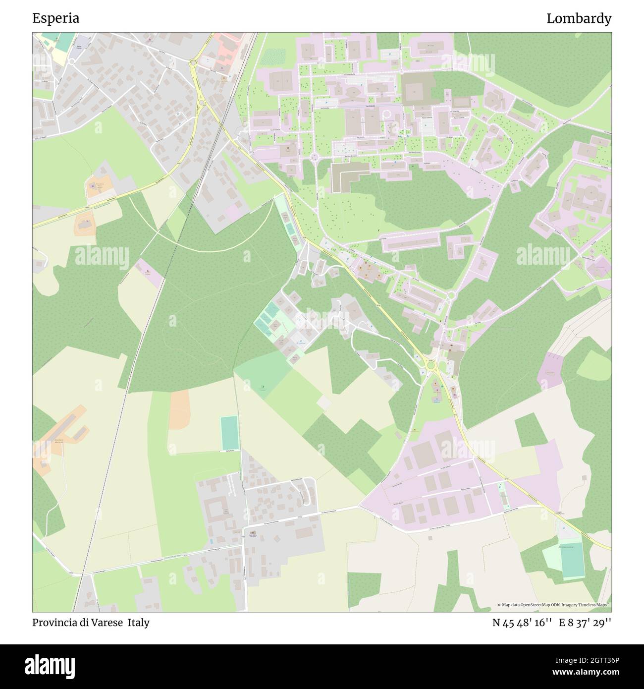 Esperia, Provincia di Varese, Italy, Lombardy, N 45 48' 16'', E 8 37 ...