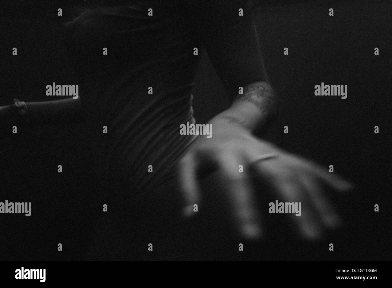 Black white photo slow shutter hi-res stock photography and images - Alamy