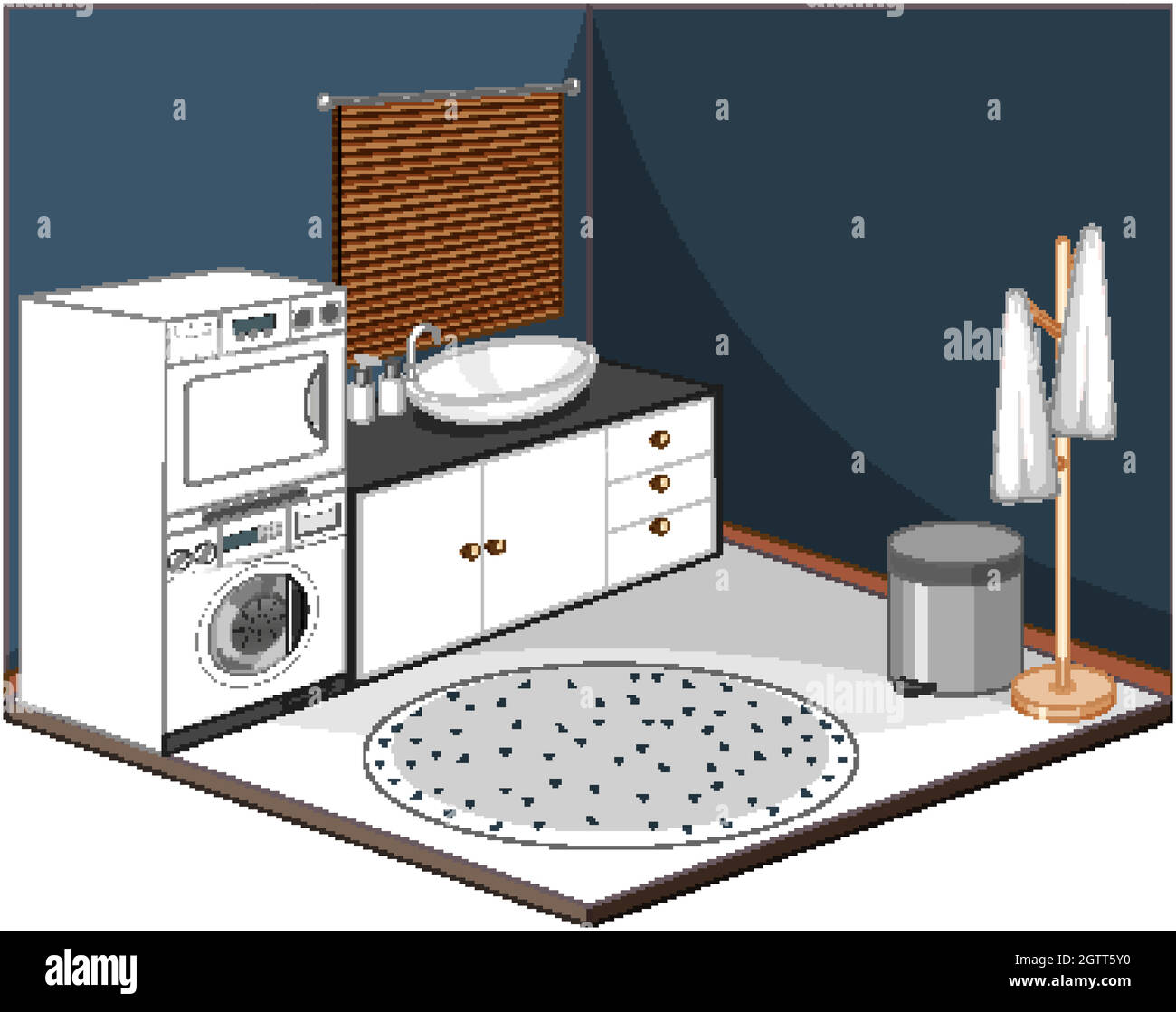 Furniture room interior Cut Out Stock Images & Pictures - Alamy