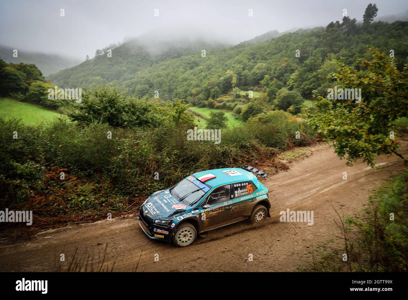 15 BATTISTOLI Alberto (ITA), SCATTOLIN Simone (ITA), Skoda Fabia Rally2 ...