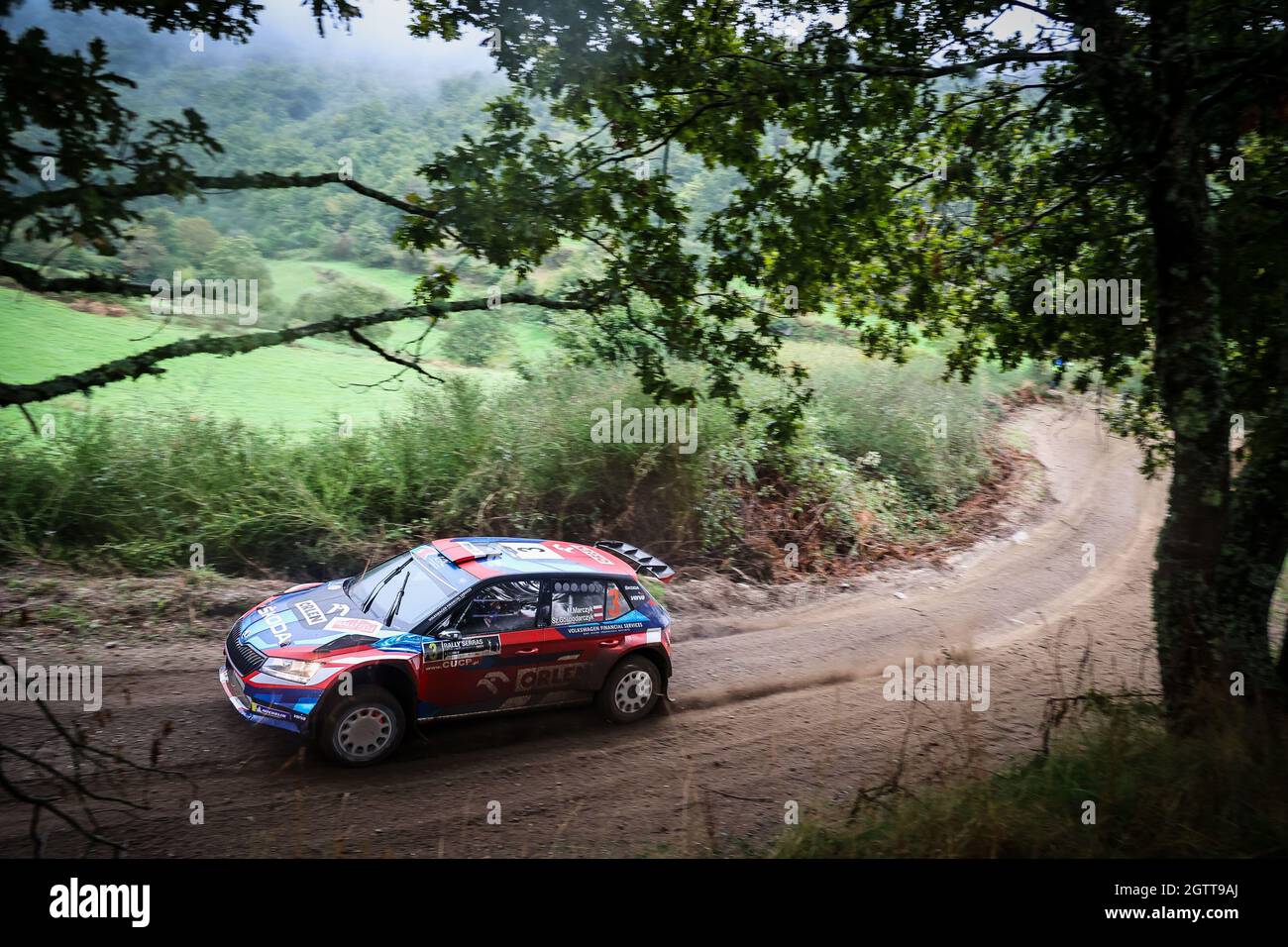 03 MARCZYK Miko (POL), GOSPODARCZYK Szymon (POL), ORLEN TEAM, ¦koda Fabia Evo, action during the ...