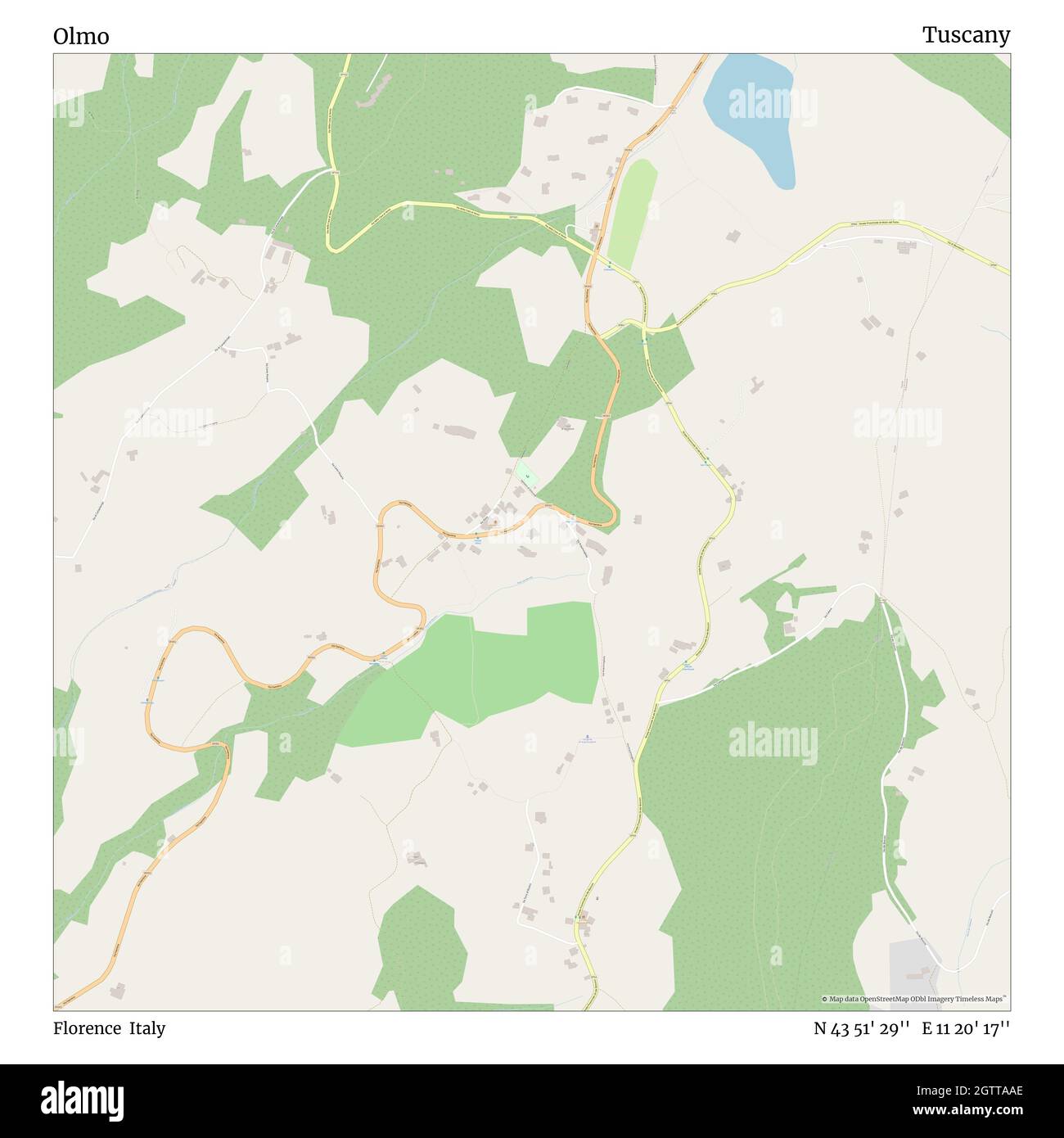 Olmo, Florence, Italy, Tuscany, N 43 51' 29'', E 11 20' 17'', map ...