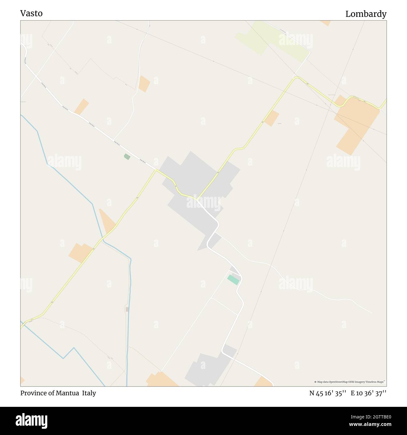 Map of mantua hi-res stock photography and images - Alamy