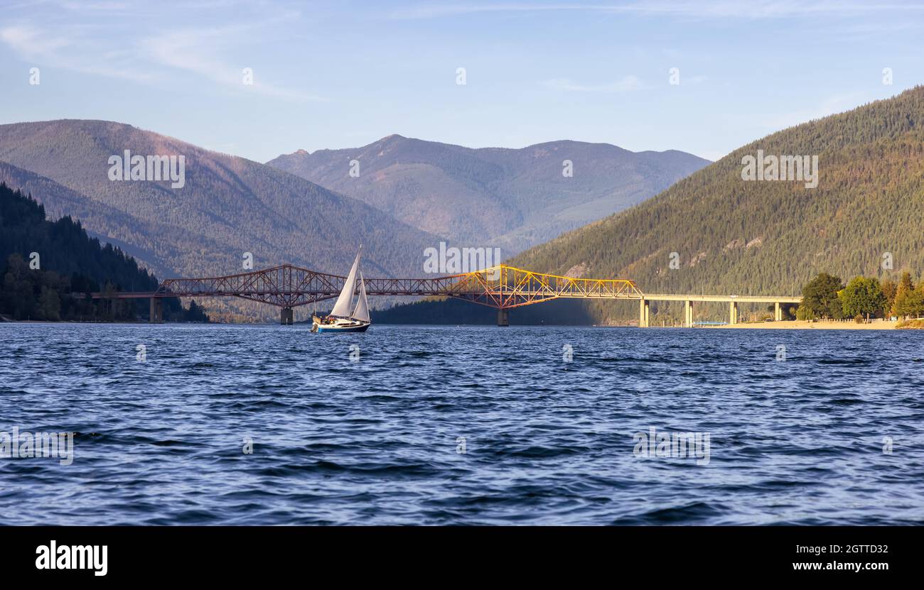 Big orange bridge in nelson hi-res stock photography and images - Alamy