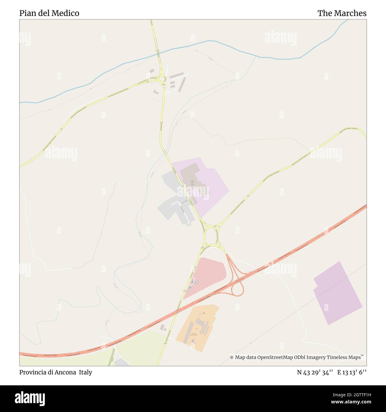 Pian del Medico, Provincia di Ancona, Italy, The Marches, N 43 29' 34 ...