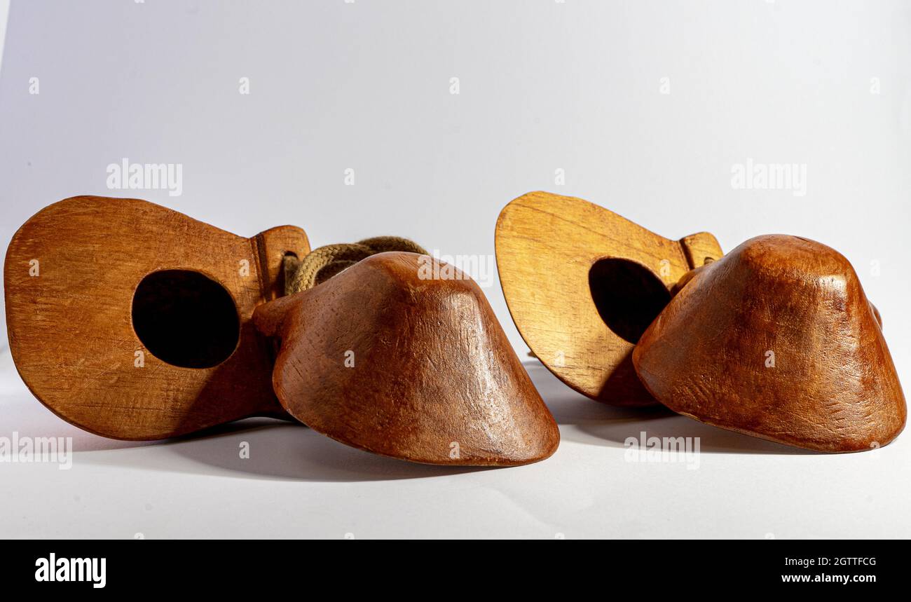 Playing Traditional Percussion Instrument High Resolution Stock ...