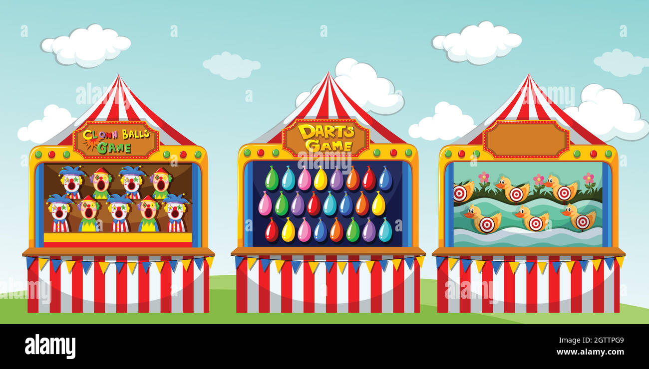 Circus game hi-res stock photography and images - Alamy