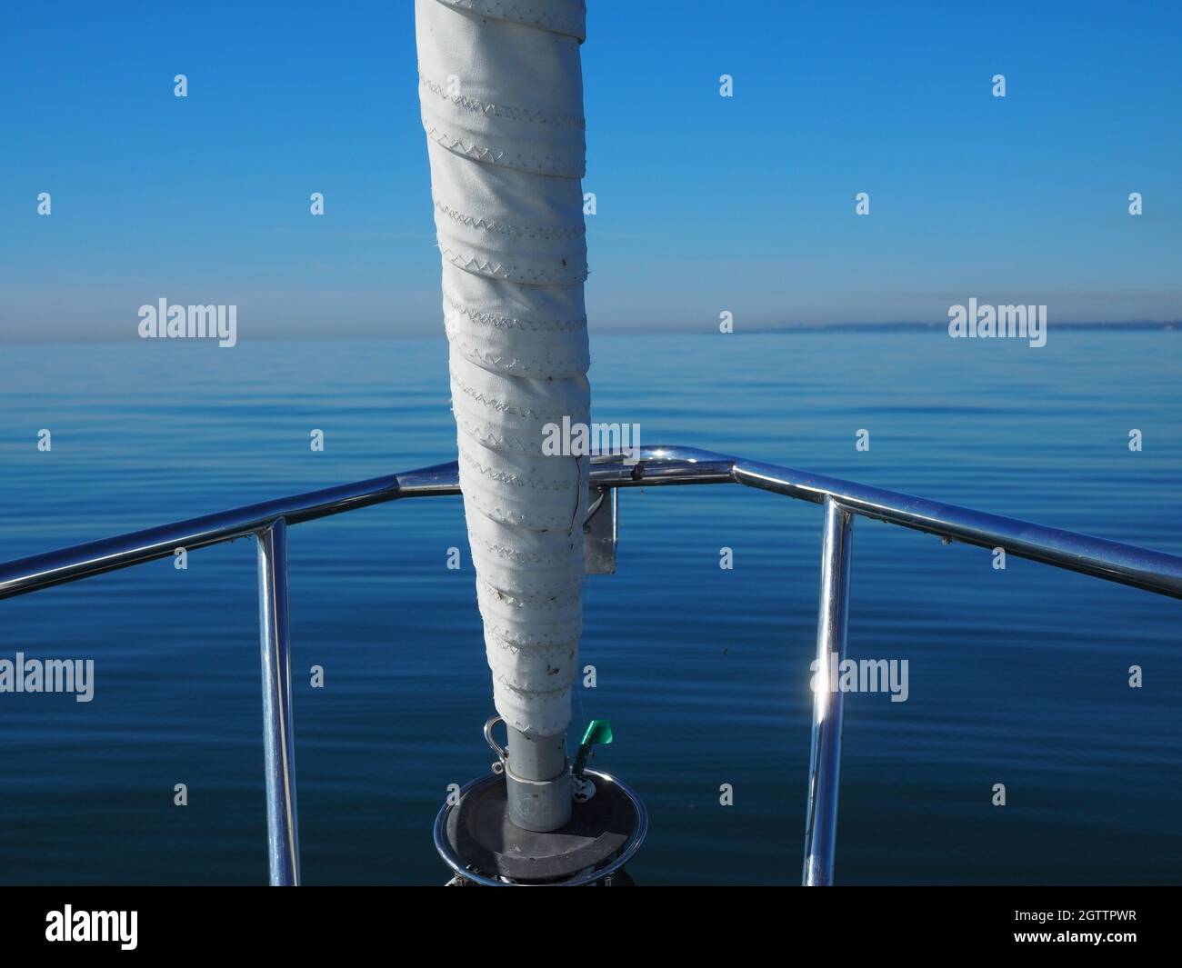 Furled headsail hi-res stock photography and images - Alamy