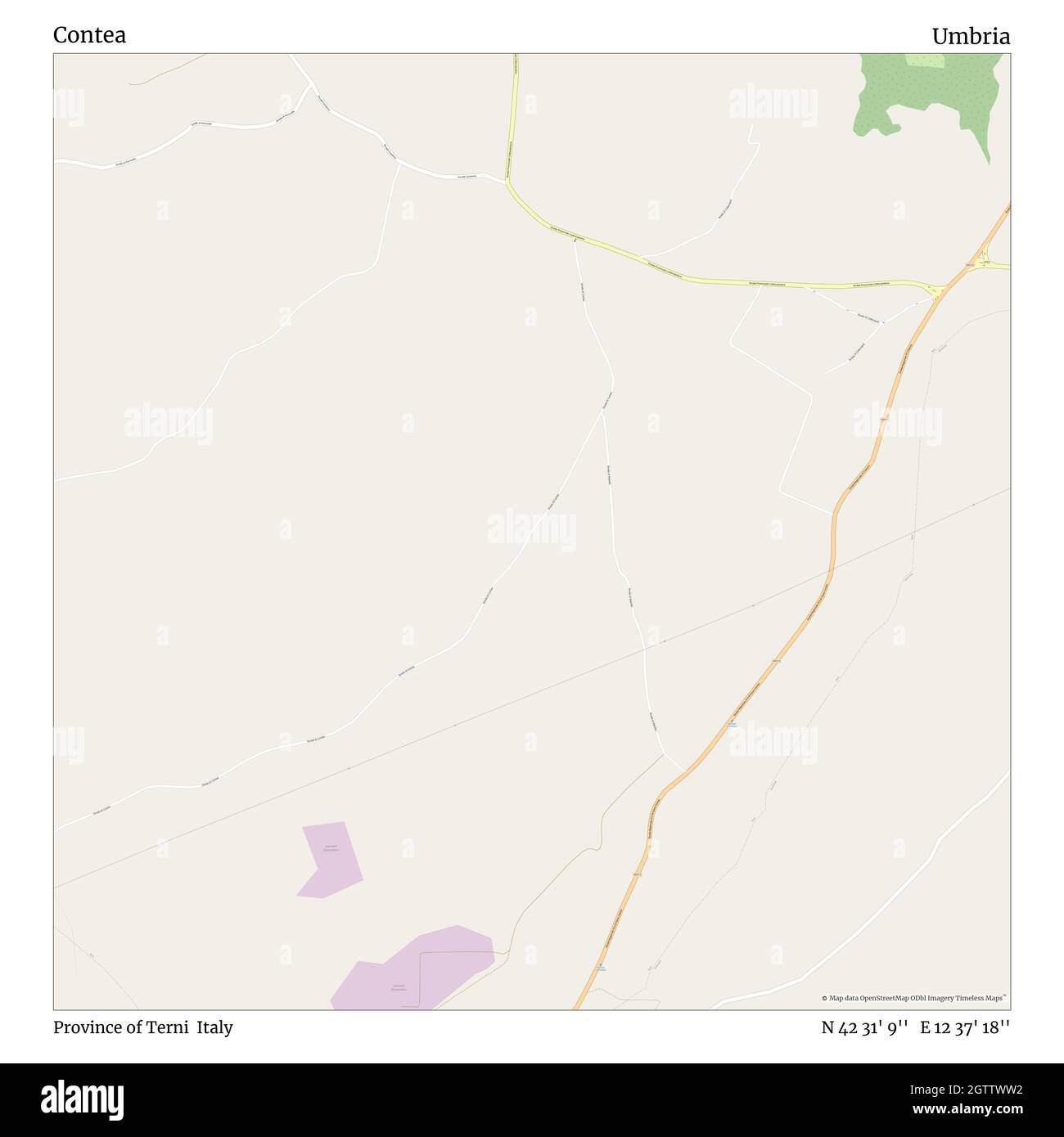 Contea, Province of Terni, Italy, Umbria, N 42 31' 9'', E 12 37' 18 ...