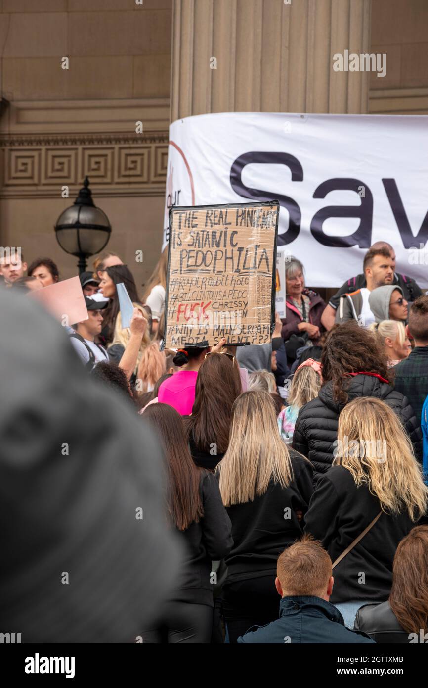 Protest @St Georges Hall Stock Photo - Alamy