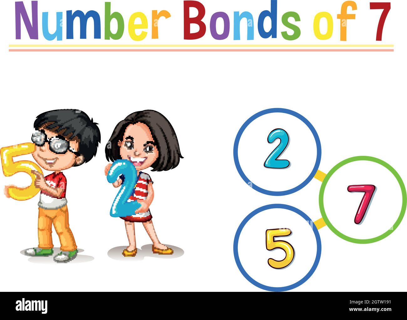 Number seven 7 Stock Vector Images - Alamy