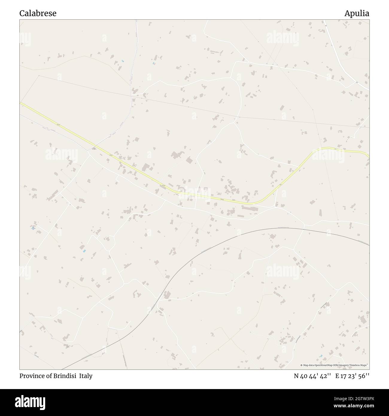 Calabrese, Province of Brindisi, Italy, Apulia, N 40 44' 42'', E 17 23 ...