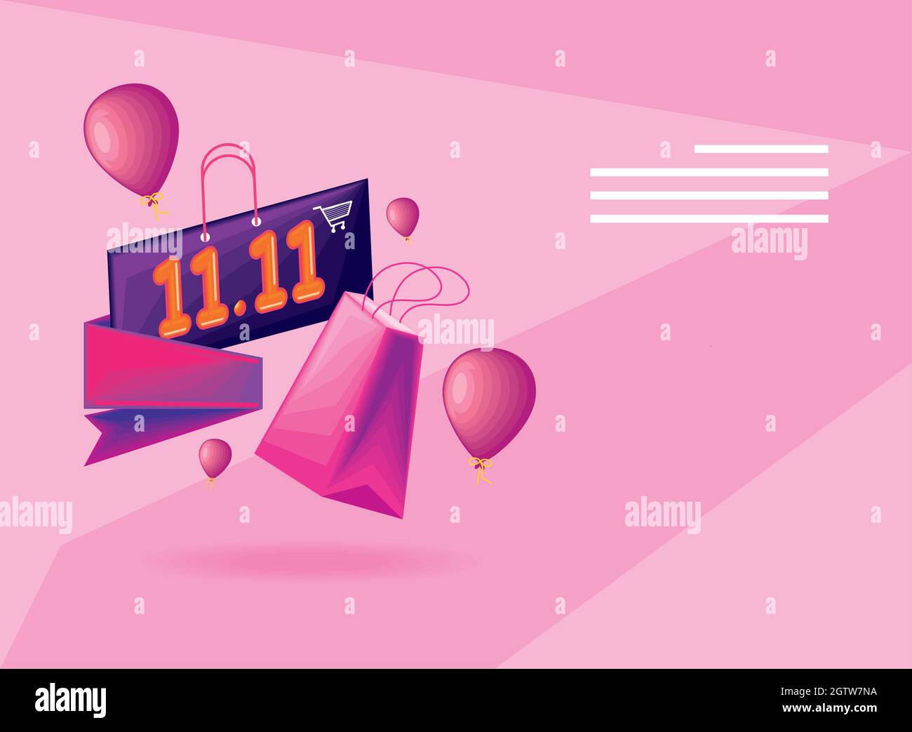 shopping day poster Stock Vector Image & Art - Alamy