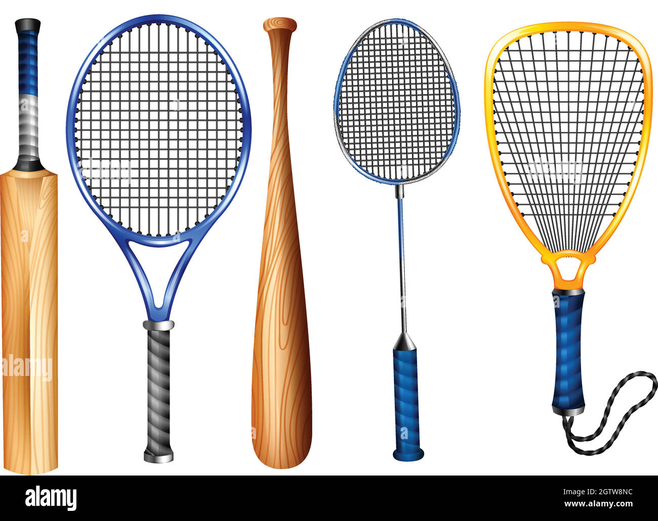 Baseball bat grip Stock Vector Images - Alamy