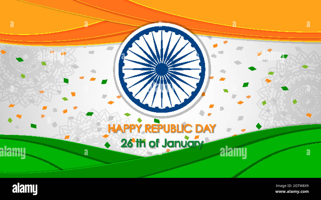 Background design for public holiday in India Stock Vector Image & Art ...