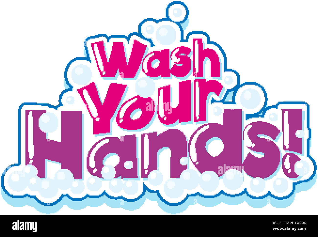 How to wash hands Stock Vector Images - Alamy