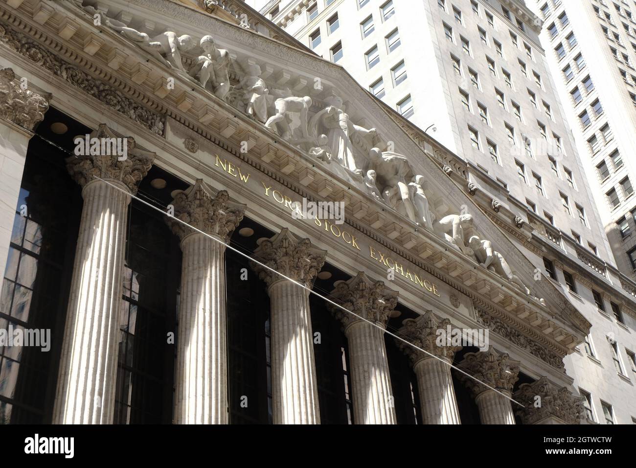NYSE stock exchange wall street Stock Photo - Alamy