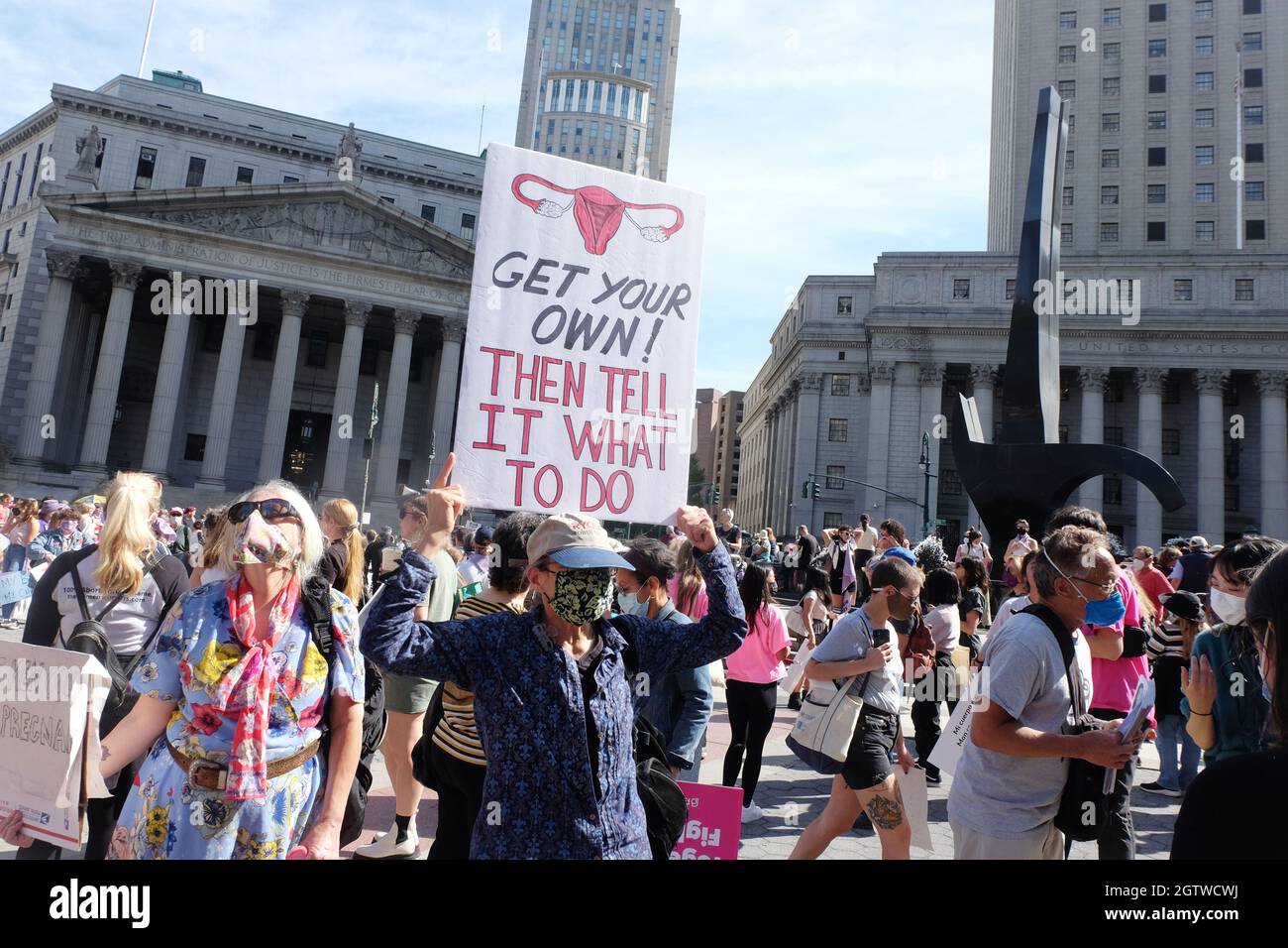 Reproductive rights march in hi-res stock photography and images - Alamy