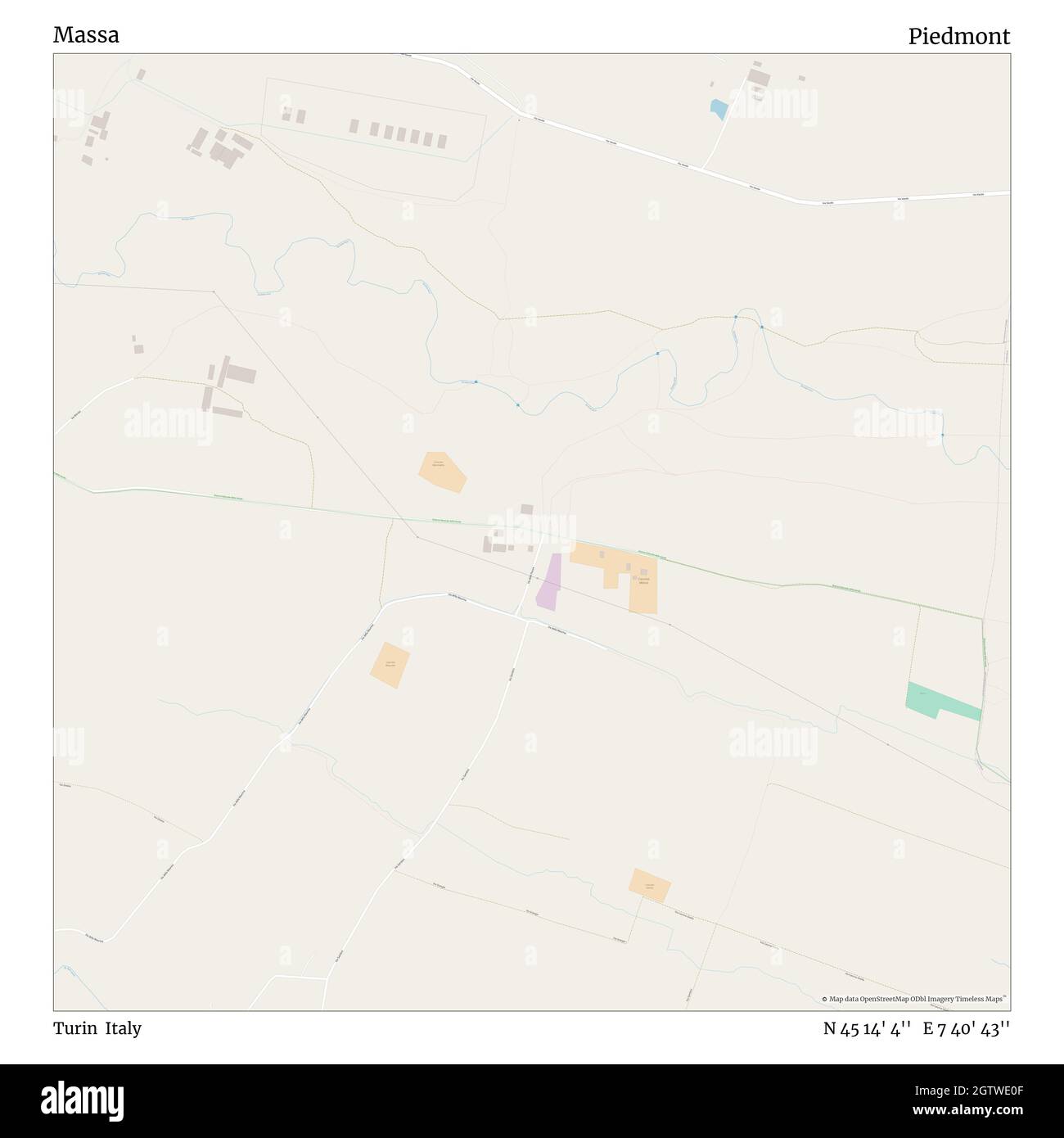 Massa, Turin, Italy, Piedmont, N 45 14' 4'', E 7 40' 43'', map ...