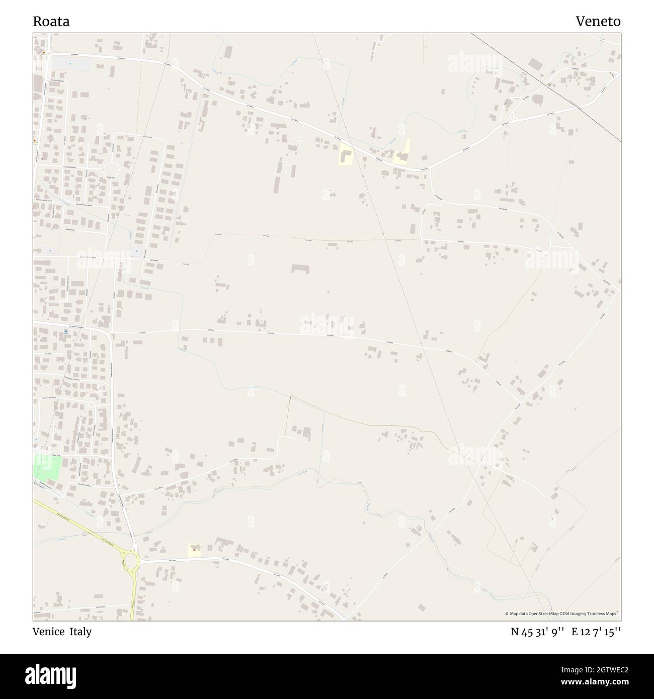 Roata, Venice, Italy, Veneto, N 45 31' 9'', E 12 7' 15'', map, Timeless ...