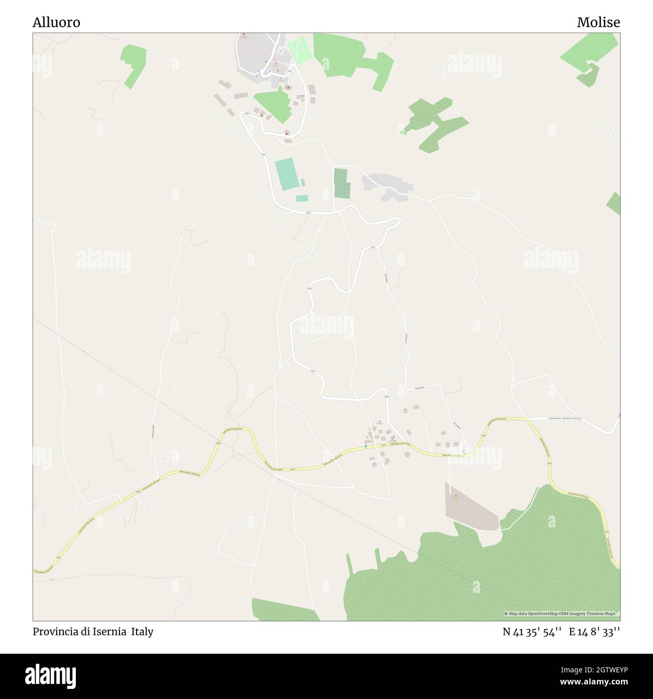 Map of isernia hi-res stock photography and images - Alamy